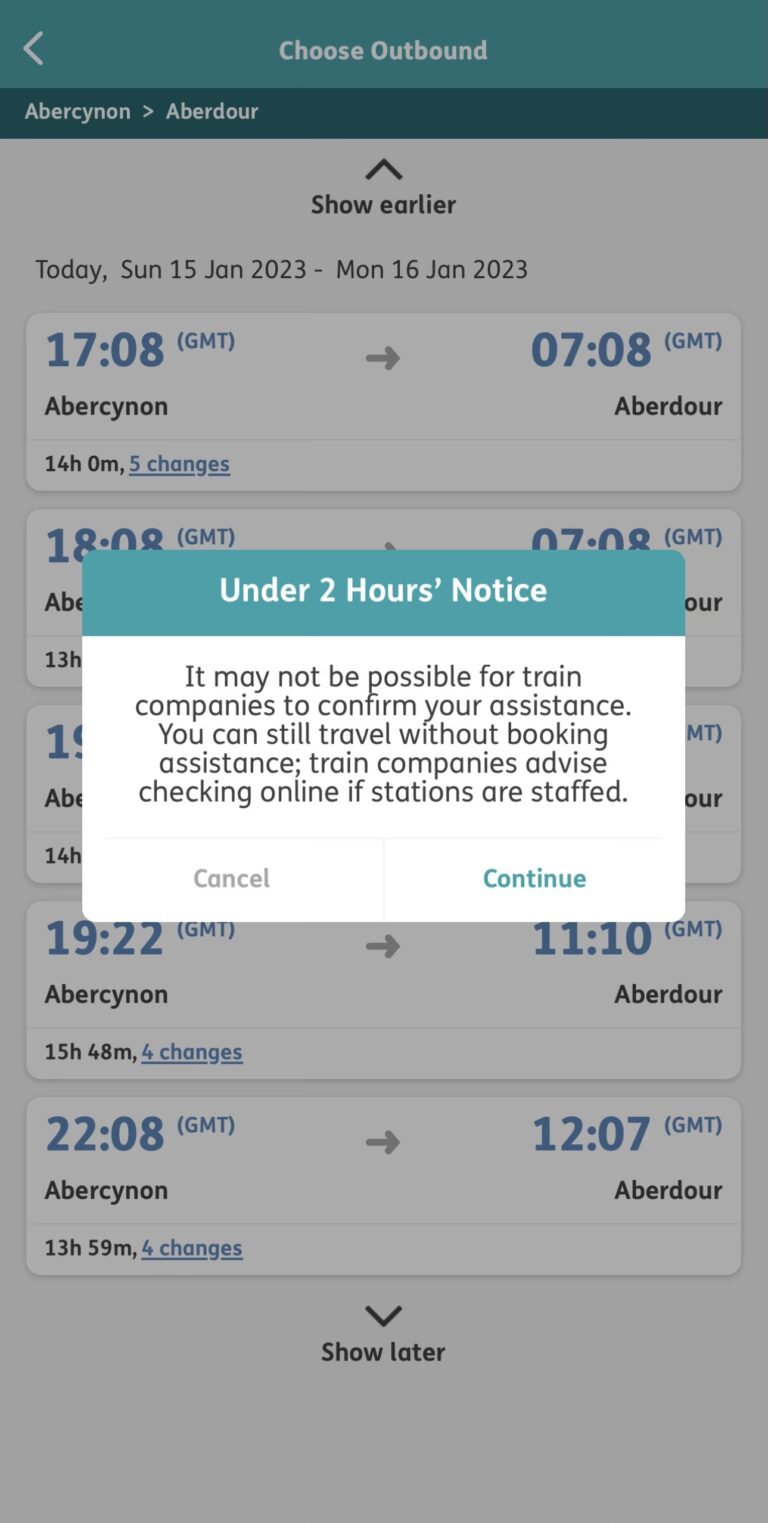 2022 and the Passenger Assistance app - Passenger Assistance